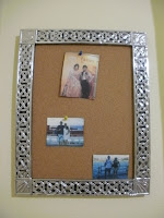 *Hecho con mis manos...*: Corcho con marco repujado