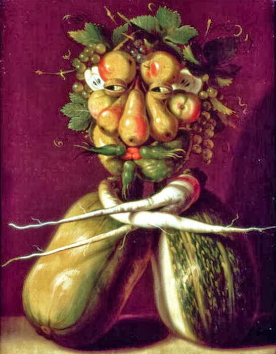 Arcimboldos, the guys who play with food!