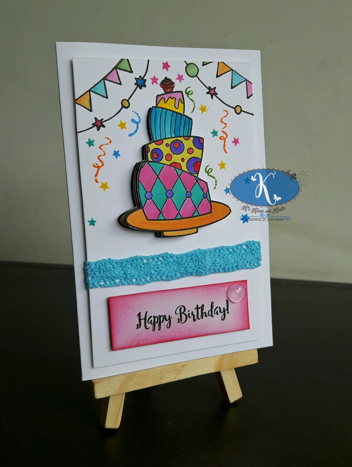 Happy Birthday - Layered Cake