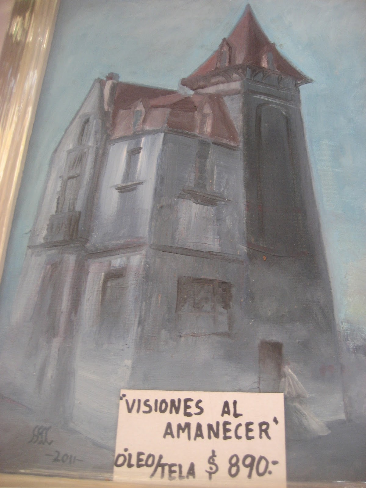 Hector Vega, Pintor Artístico que expuso en el Mercado Nomada ...