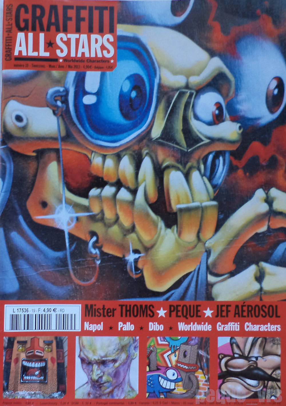 Peque_vrs: GRAFFITI ALL STAR MAGAZINE X PEQUE VRS.