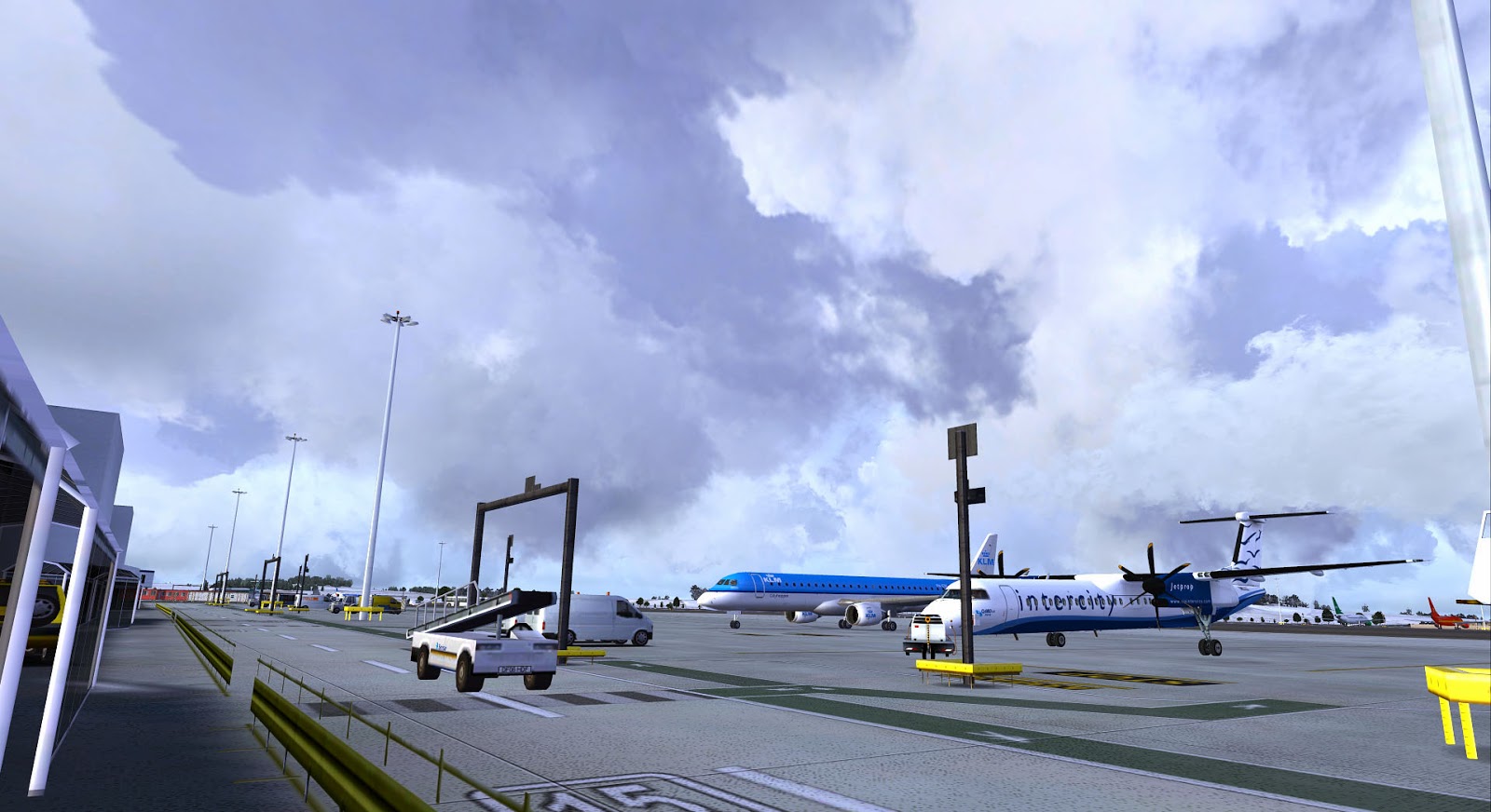 DeskPilot's Flight Sim Blog: Flying the Q400 from EGPH to EGBB.