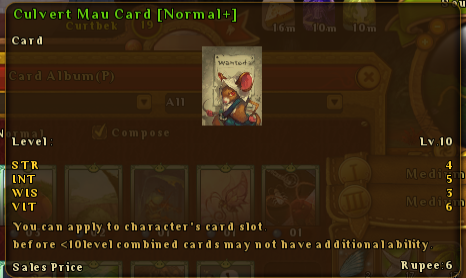 Ragnarok Online 2 Card System Guide