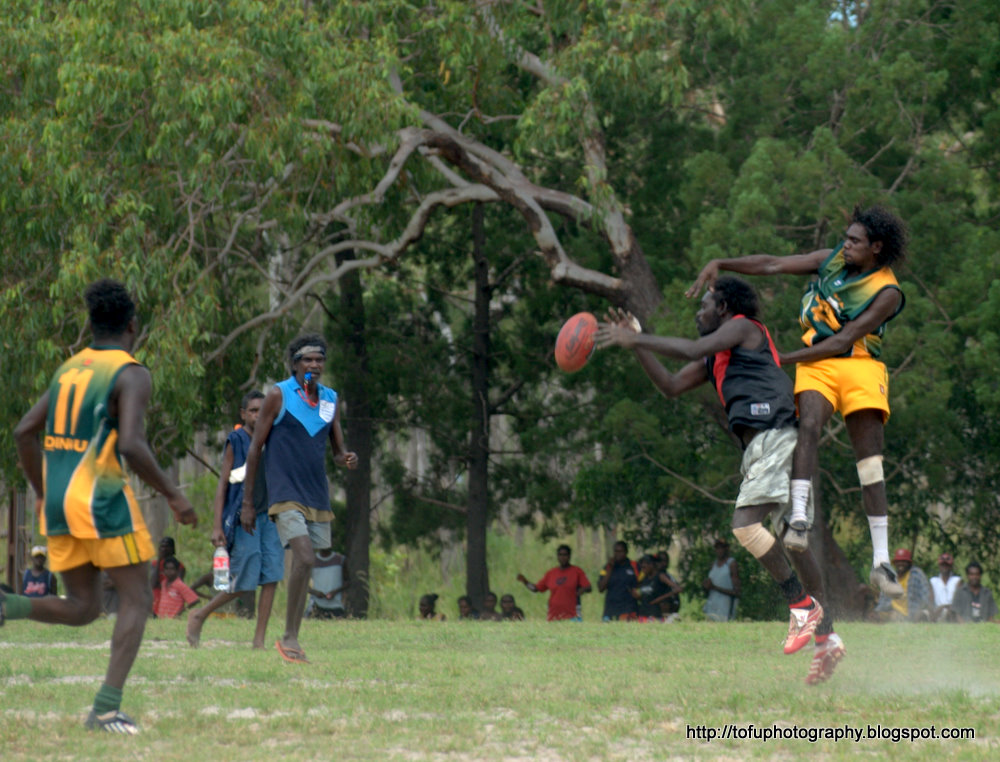 Tofu Photography: Men playing football on the Aboriginal Community of ...