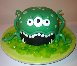 Caketopia: Nathaniel's Swamp Monster Cake