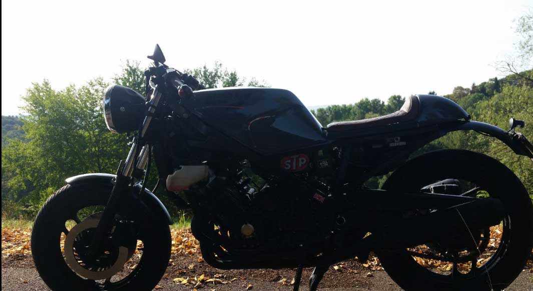 Yamaha FZ 750 Cafe Racer Custom Mod - Yamaha Old Bikes List