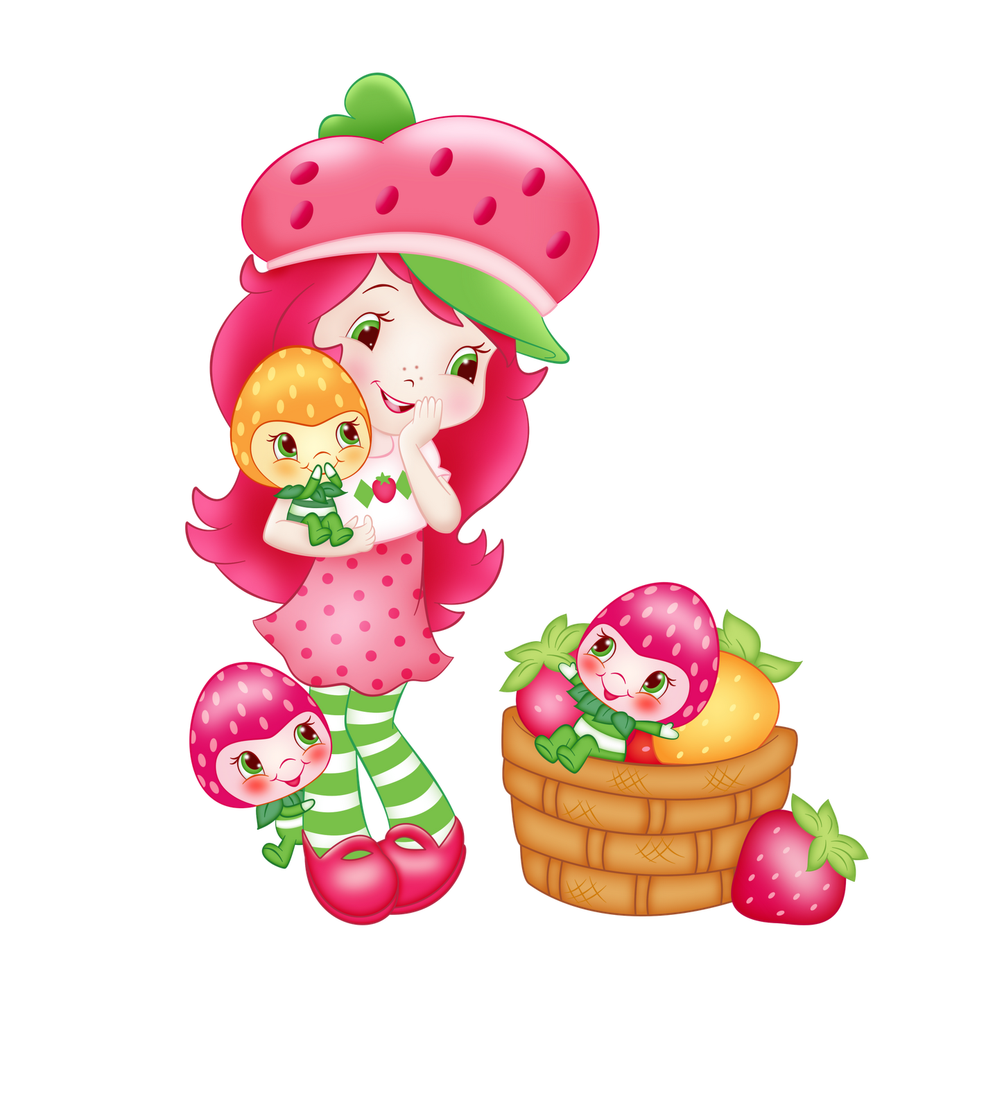 PNG- Turma da Moranguinho imagens transparentes - Cantinho do blog