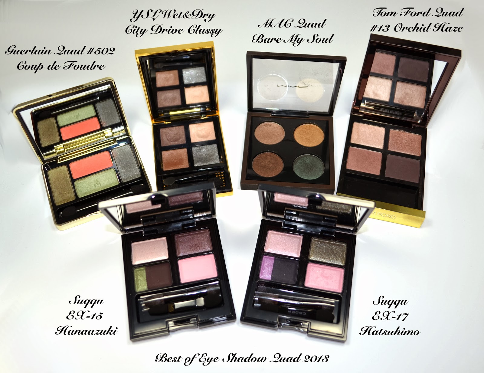 Best of 2013 Part I: Blush, Bronzer, Eye Shadow Quad, Eye Shadow Single ...