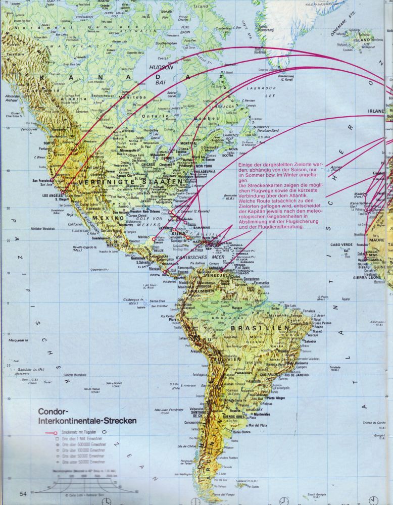 Airline memorabilia: Condor (1992)