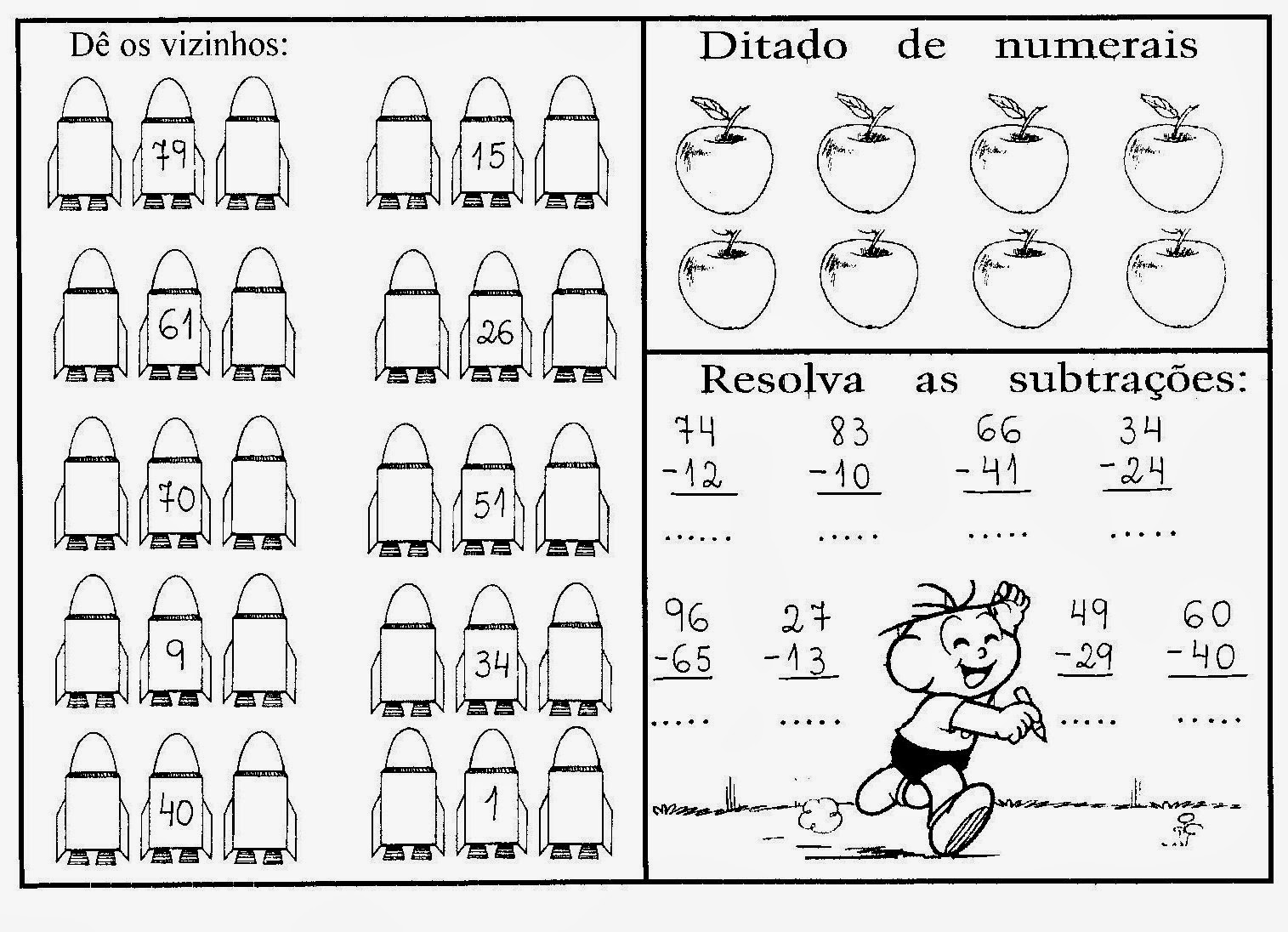MATEMÁTICA 2° ANO FUNDAMENTAL EXERCÍCIOS ATIVIDADES PARA IMPRIMIR V ...