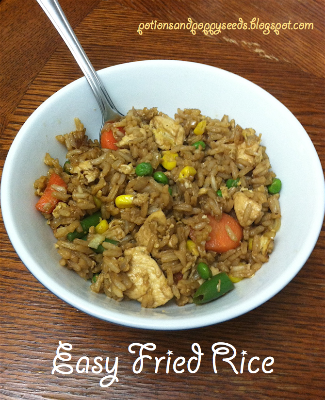 Potions & Poppy Seeds: Easy Fried Rice
