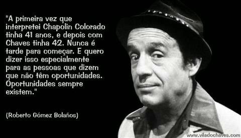 A PRIMEIRA VEZ QUE INTERPRETEI CHAPOLIN E CHAVES... (SÉRIE FRASES ...