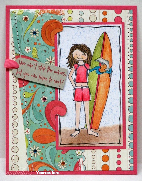 Inky Antics ~ Fun In The Sun ~ Card Quartet!