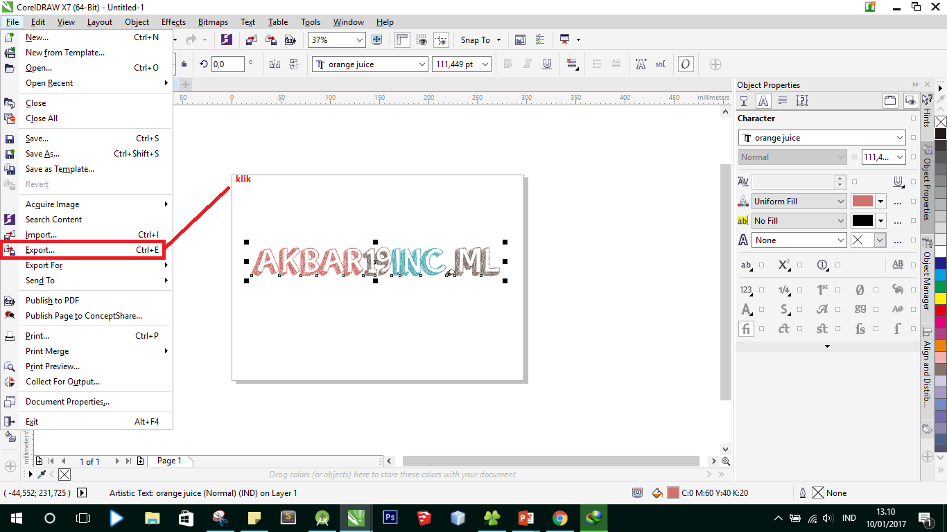 Tips Menyimpan Final File Di Coreldraw | Grafis Online
