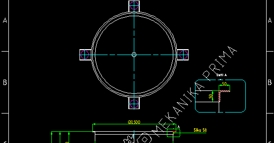 GAMTEK MESIN PHARMA: GAMTEK TANKI MASAK KAPASITAS 2000 LITER