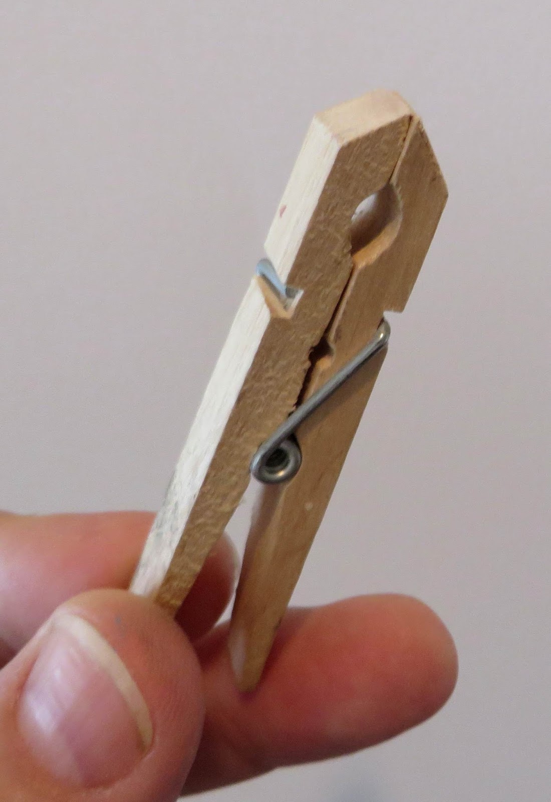 Model Rocket Building: Clothespins Clamp Idea TIP