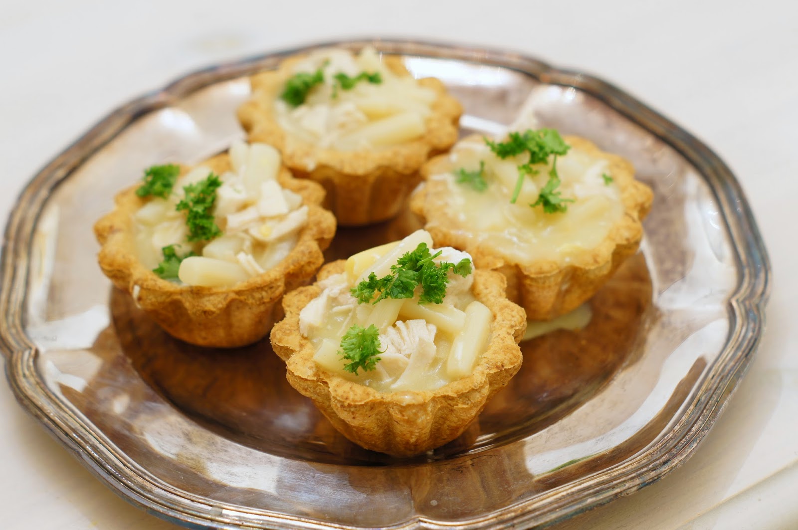 Coco & Co: Mormor-mad: Tarteletter med høns i asparges