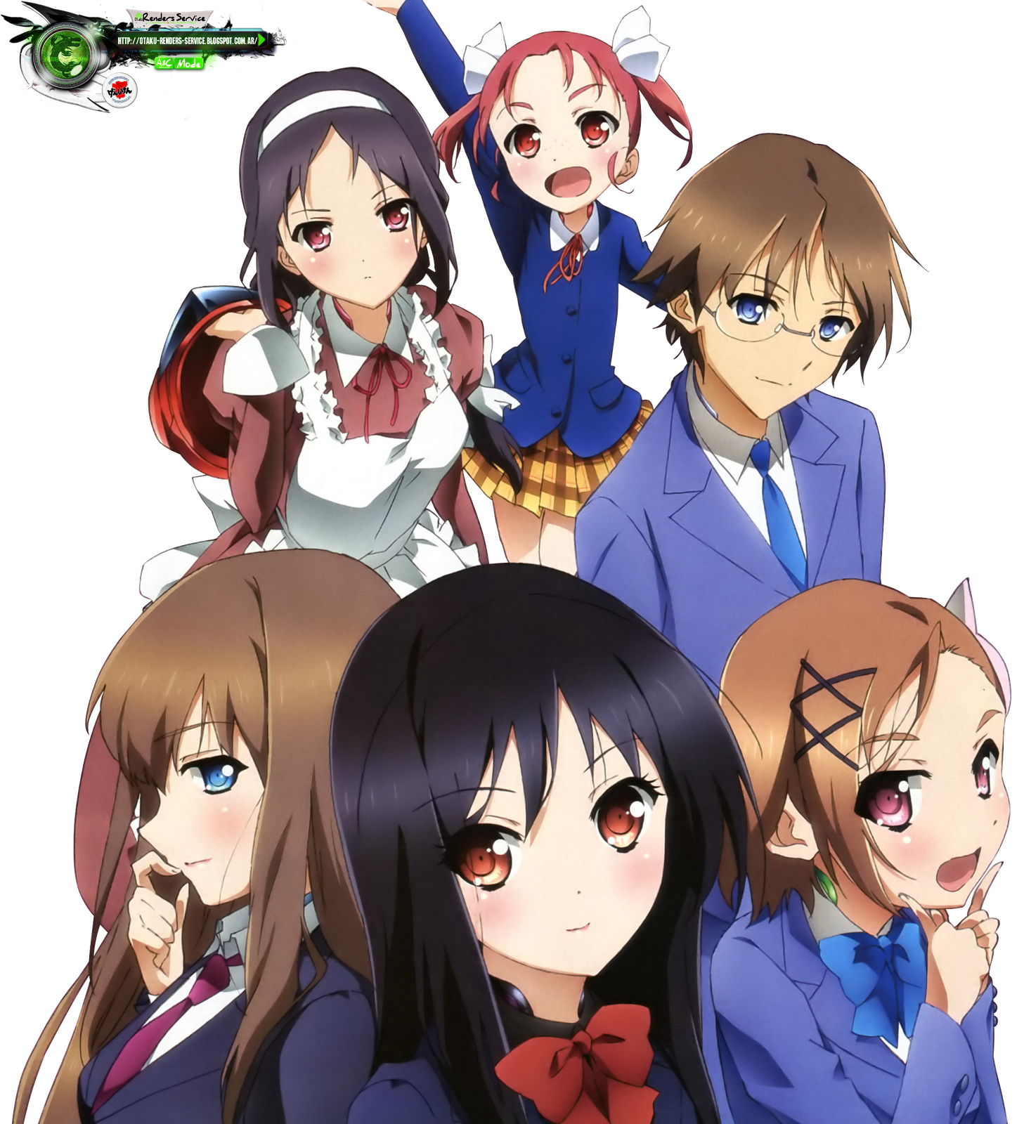Accel World:Accel Group Kakoii Render | ORS Anime Renders