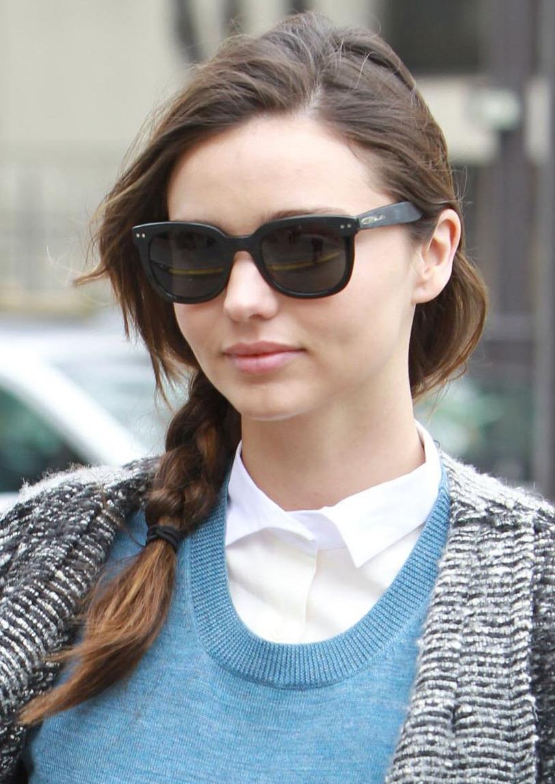 Miranda Kerr rocks a braid ♥ - Models Inspiration