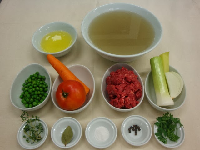 GASTRONOMIA: CONSOMMÉ BRUNOISE