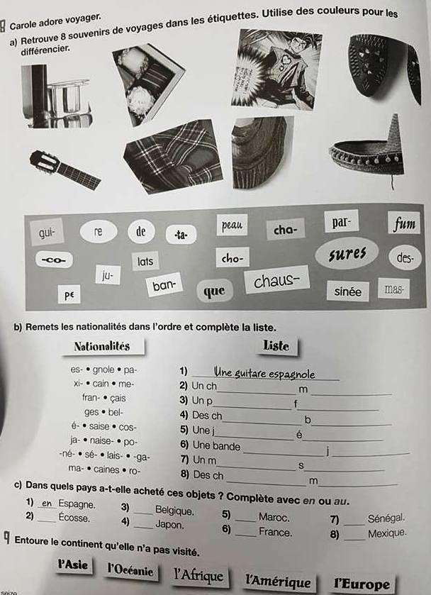 2º Eso Les Chouettes Lectures Et Activités Unité 1