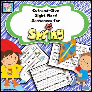 Teacher Tam's Educational Adventures: Sight Word Scrambled Sentences ...