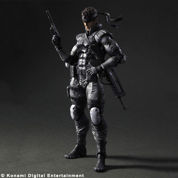 Welcome to awesome: Solid Snake & Cyborg Ninja Arts Kai figures