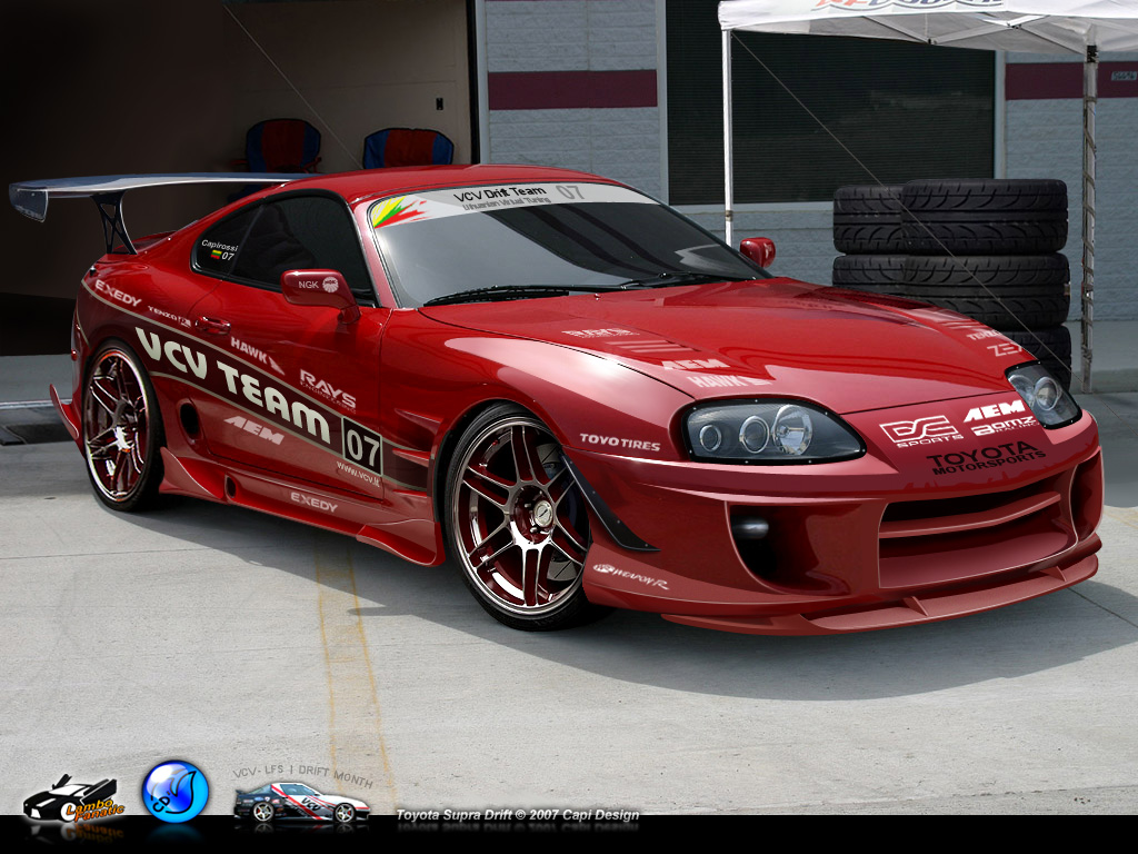 Toyota SUPRA tuning by Autemo artists
