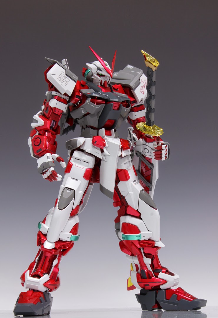 Painted Build: PG 1/60 Gundam Astray Red Frame
