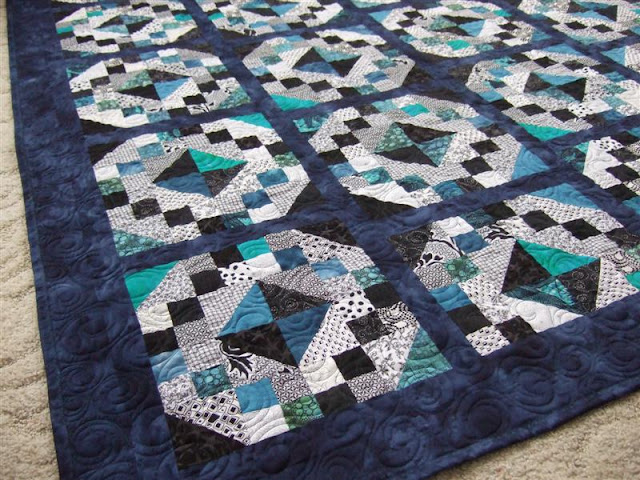 Crafty Sewing & Quilting: Think Outside the BLOCK Quilt Completed!