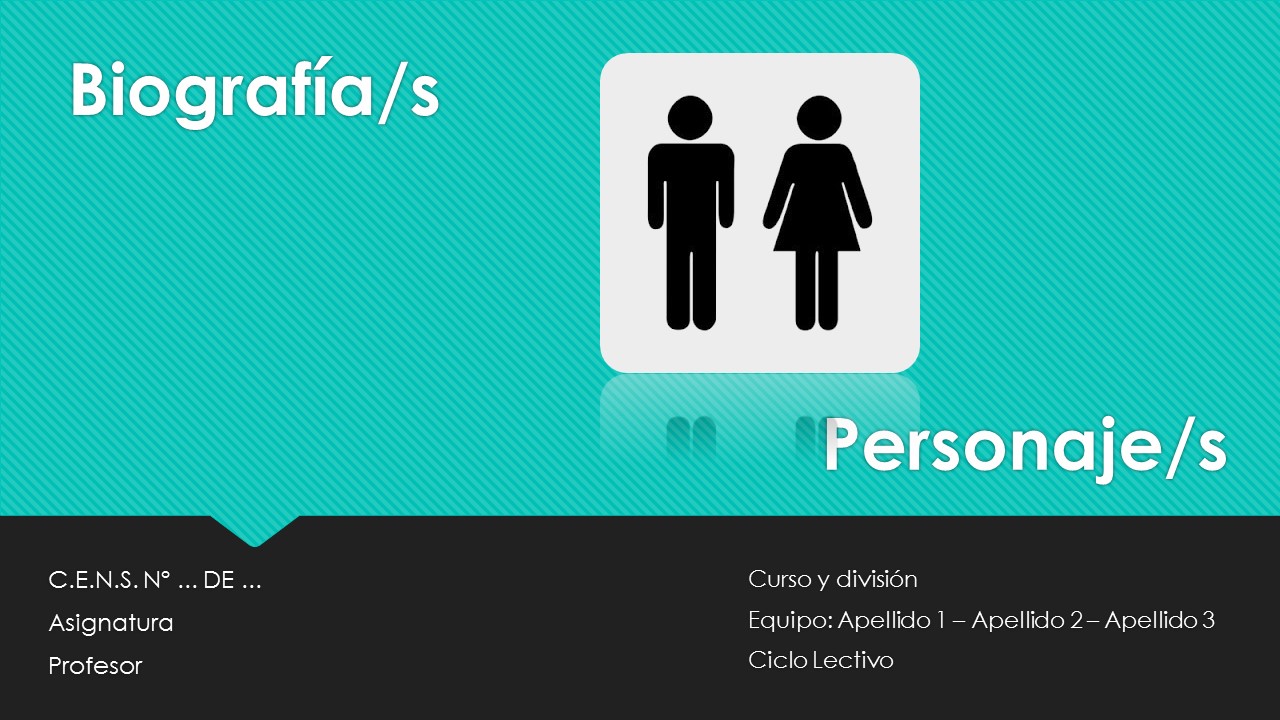 TICS y CENS: POWER POINT - BIOGRAFÍAS