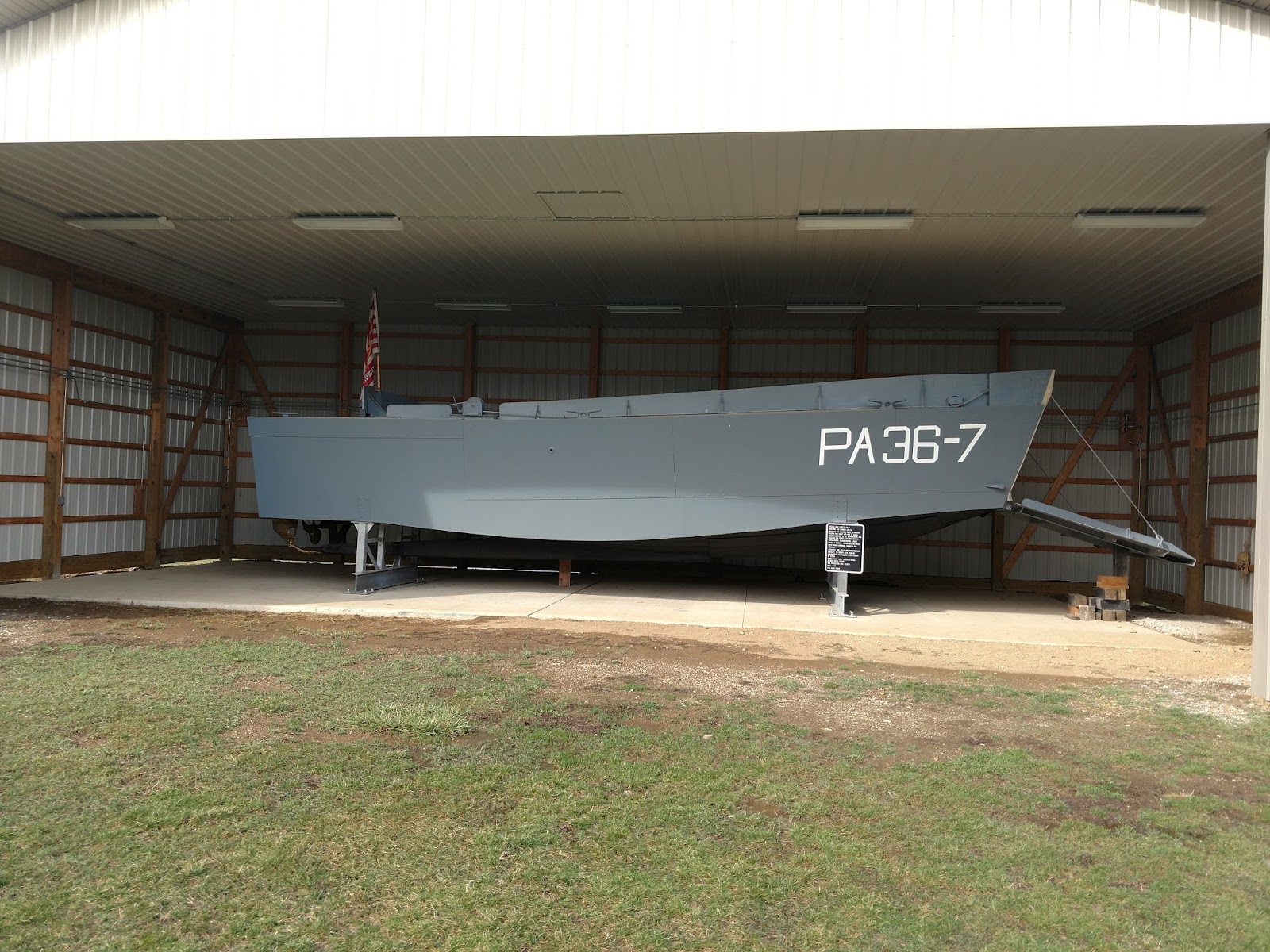 Travels of a Hobgoblin Taphophile: Higgins Boat - Motts Military Museum