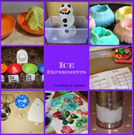 Ice Science Experiments | Munchkins and Mayhem