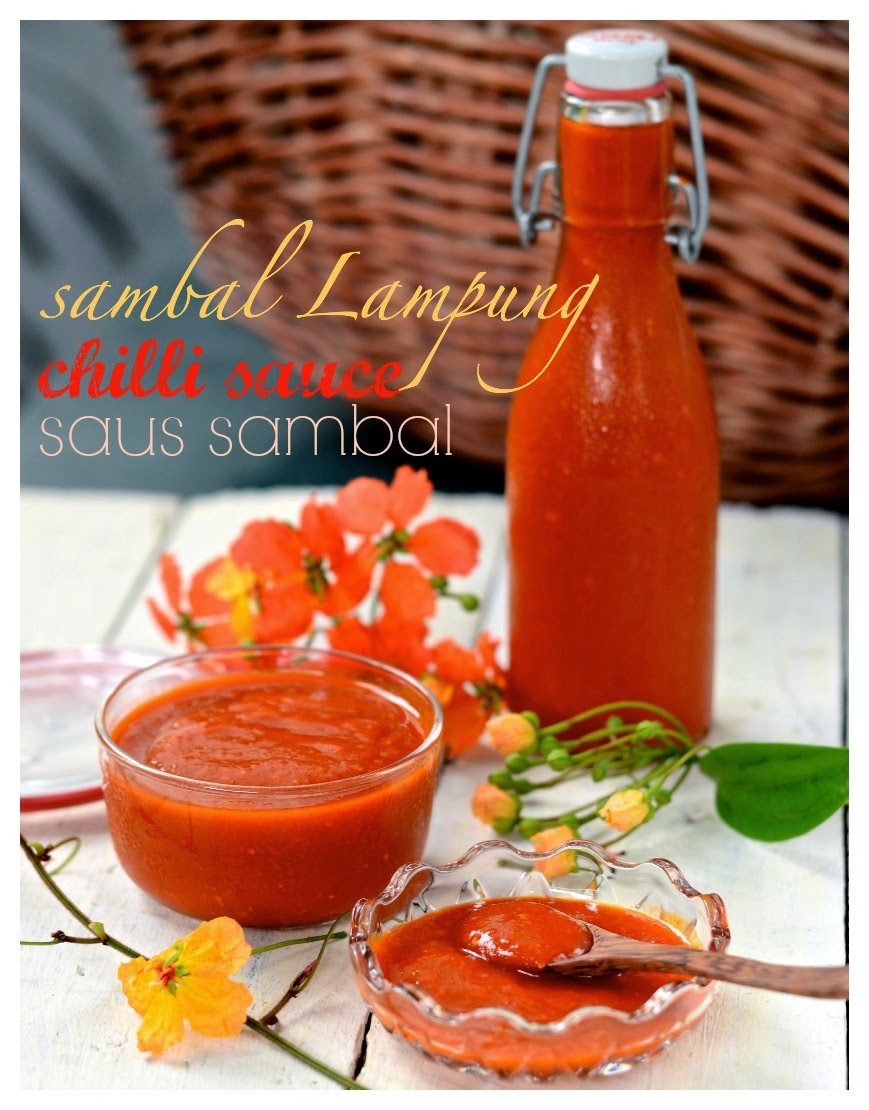 Indonesian Medan Food: Saus Sambal / Sambal Lampung / Chilli Sauce