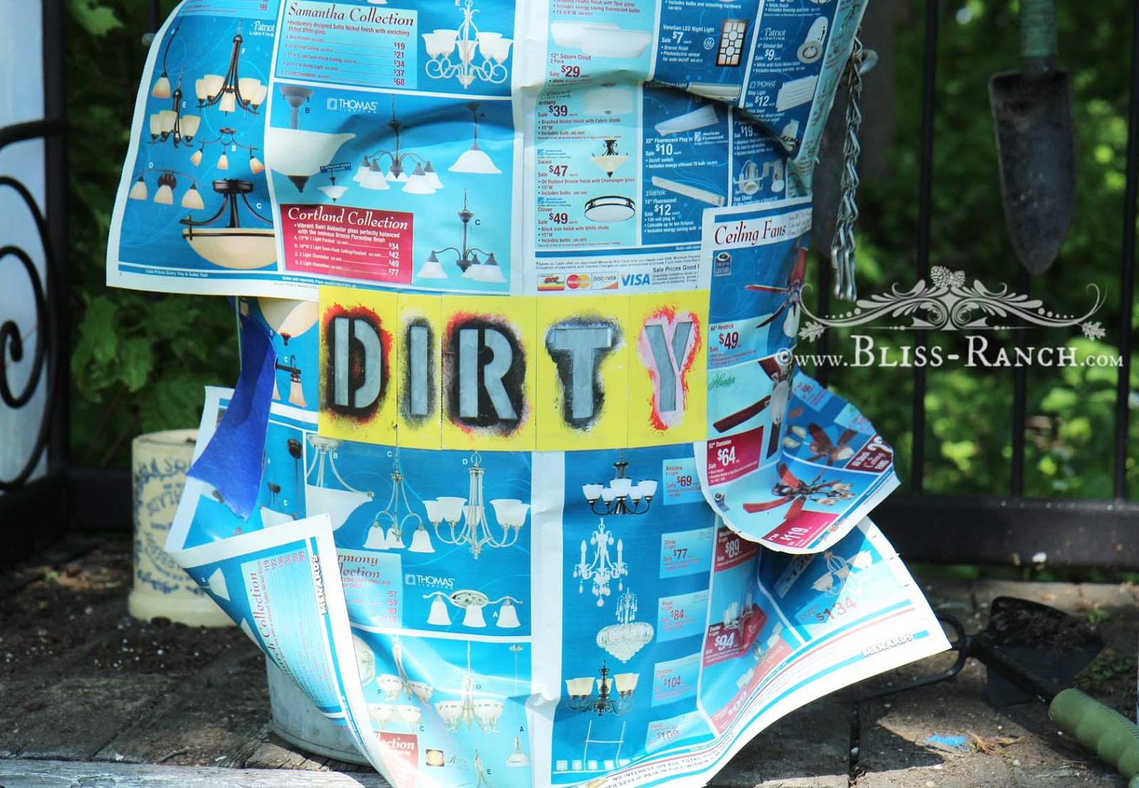 Bliss Ranch: The Dirt On The Potting Bench Sign