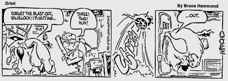 Sunday Comics Debt: Return to Orbit