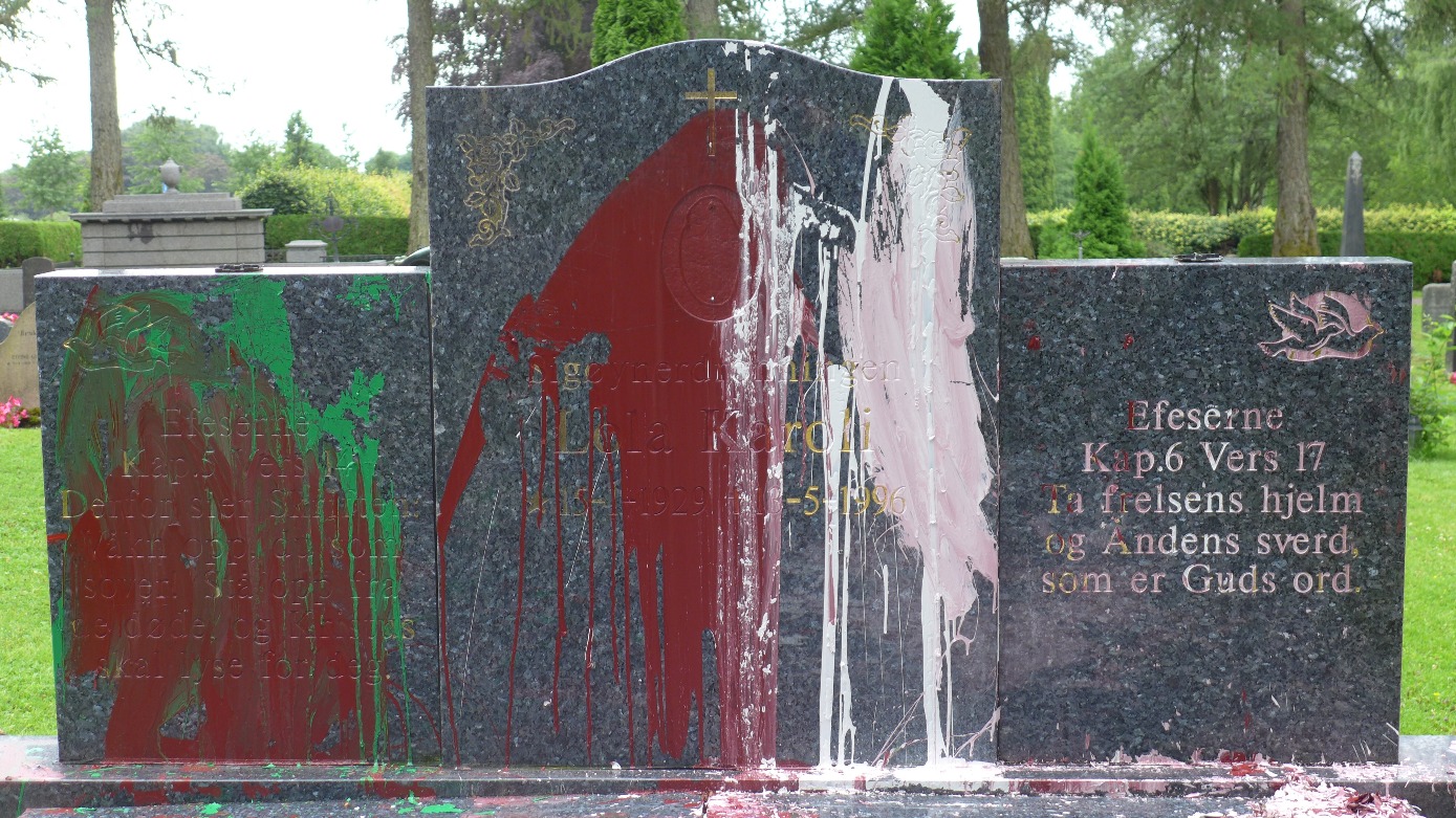 Dag Trygsland Hoelseth: Romslektenes hærverk på gravminner i Oslo