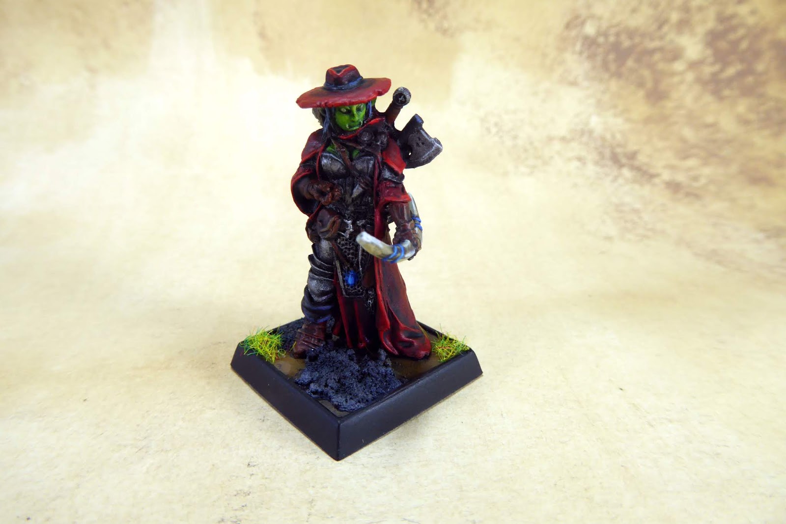 Old School Gaming: Pathfinder: Imrijka the Half-Orc Witch Hunter TO-DONE!