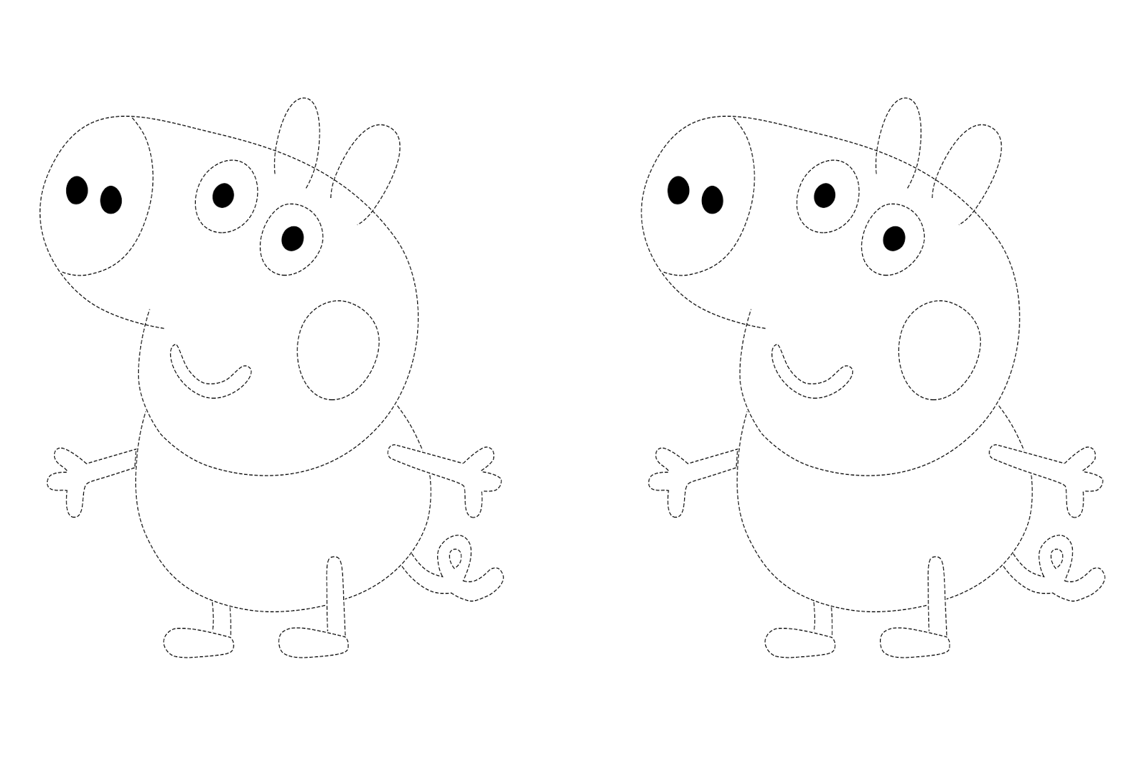 Desenho para cobrir George Ping Duplo