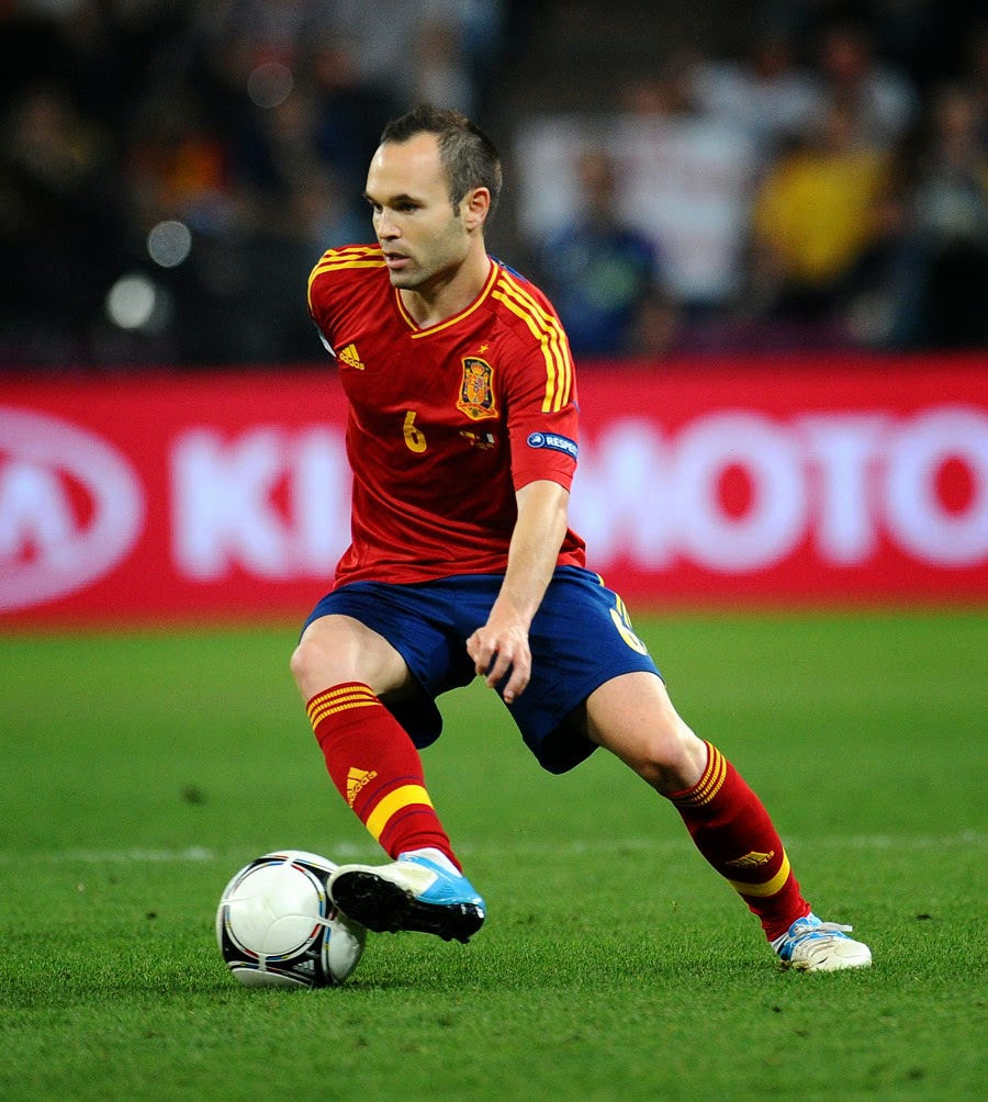Os craques da Copa: Andrés Iniesta | Blog do Gabriel Dantas