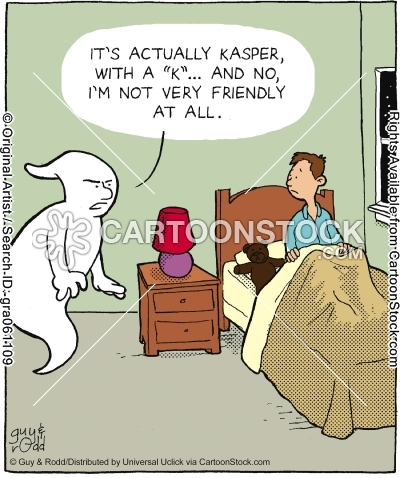 Scared Sheetless: Paranormal Humor: Not Friendly