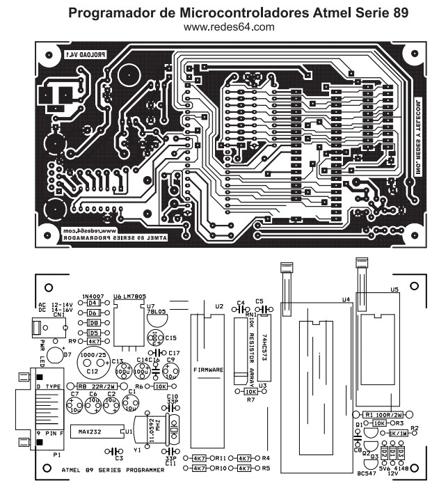 Programador de Microcontroladores Atmel Serie 89 ~ Network UAGRM