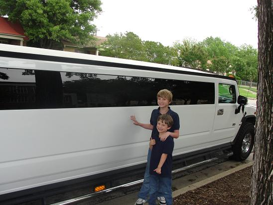 Purposefully Whimsical: Kid Stuff: Limo Lunch