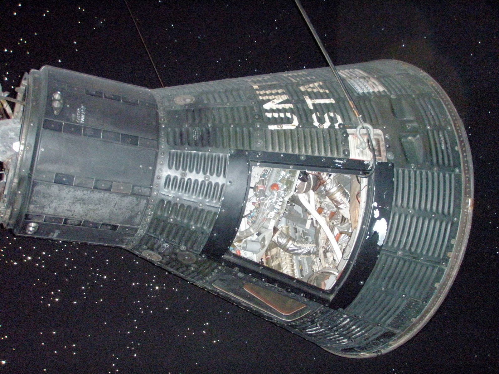 SPACE RELICS: La capsule Mercury - Faith 7 - au Houston Space Center