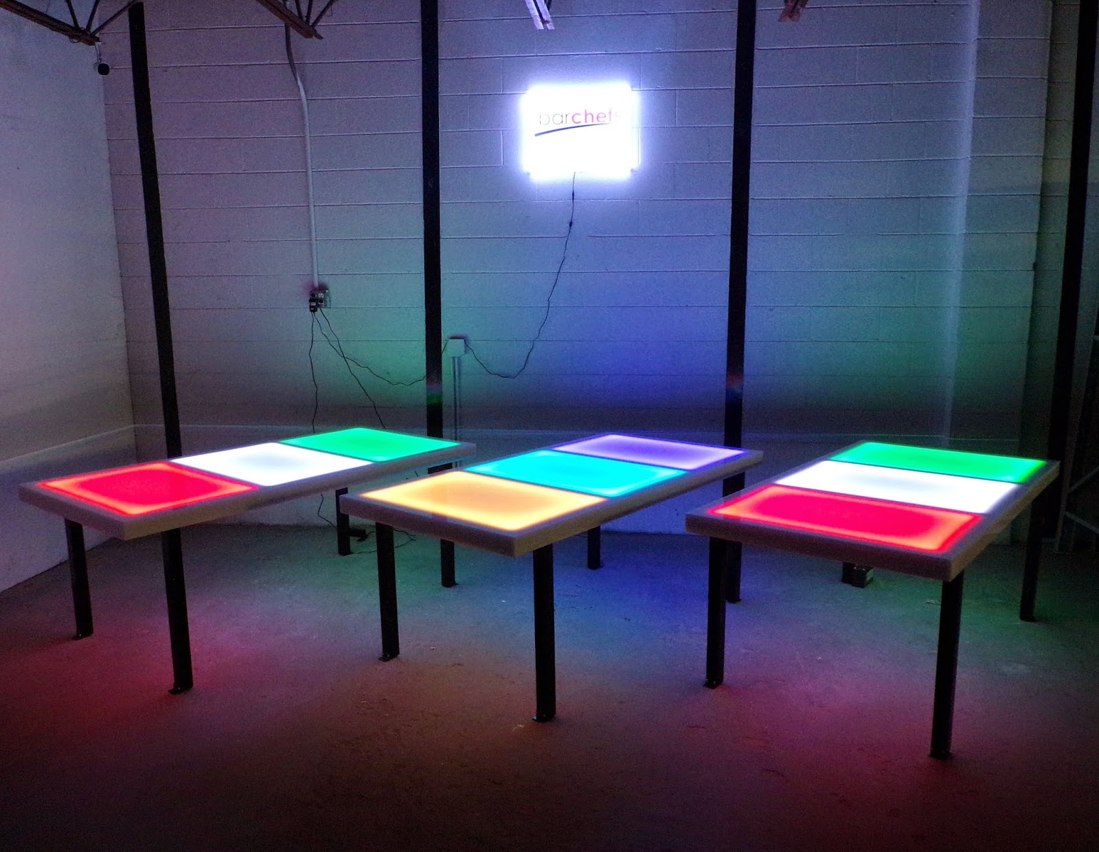 BarChefs: Light up table design