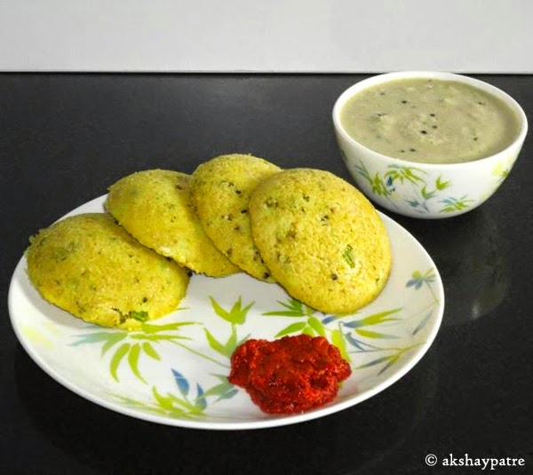 Vidya's Recipes: Oats idli recipe - How to make oats idli
