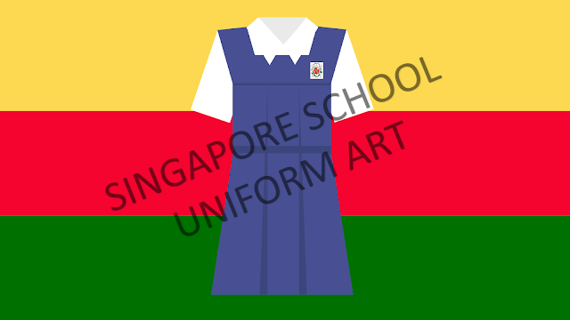 CHIJ St Nicholas Girls' School - Singapore School Uniform Art