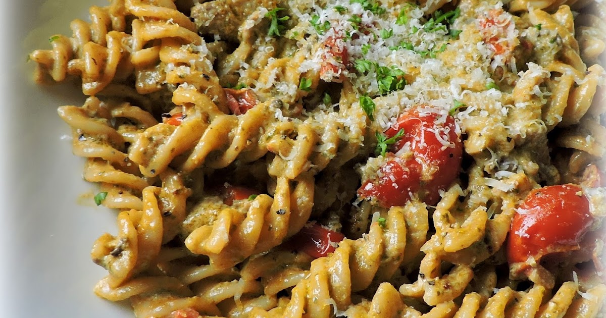 One Pan Pesto Fusilli | The English Kitchen