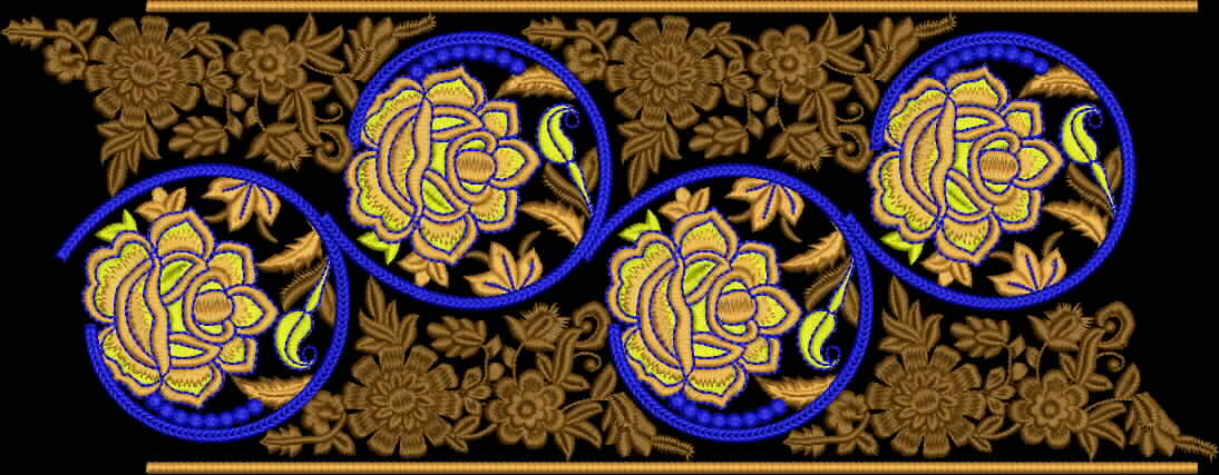 Digital Cad/Cam Embroidery Design