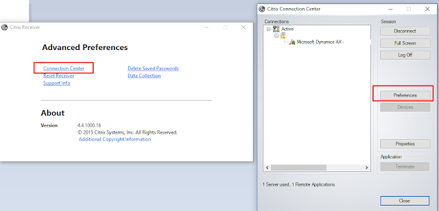 AX 2012 Printer is not available to End User (Client) - Enable Citrix ...